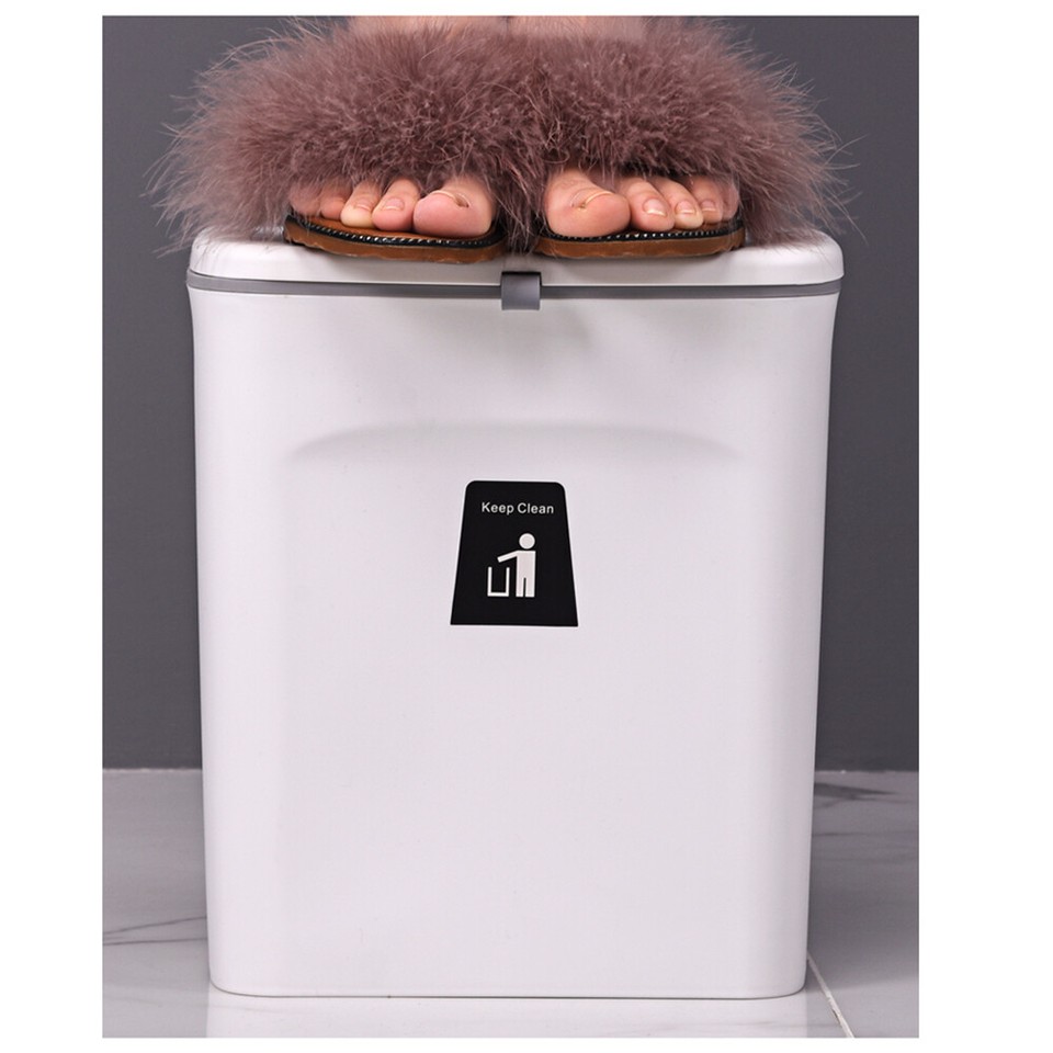 9L Dustbin Waste Bin Organic Rubbish Bin Waste Collector Kitchen ...
