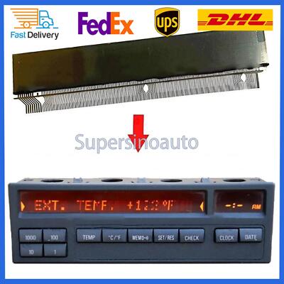 62138357666 11-Button Computer OBC LCD Display For E36 3-Series M3 ...