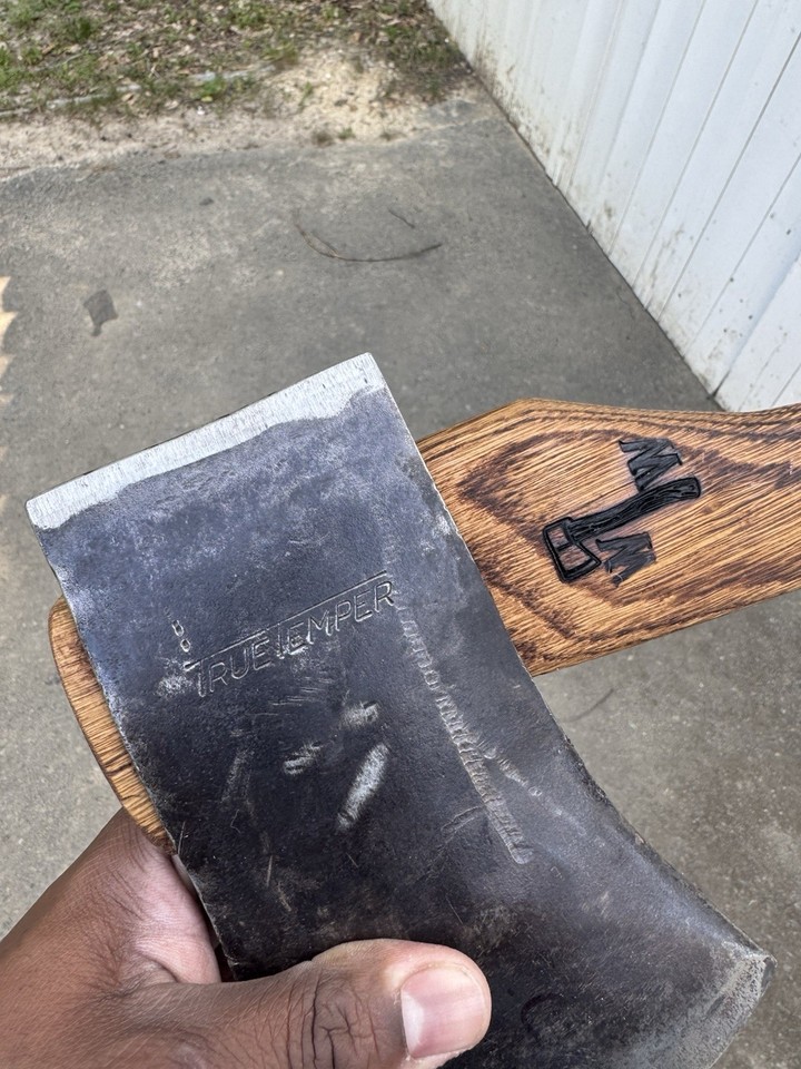 Kelly True Temper Flint Edge Axe with Sheath Vintage | eBay