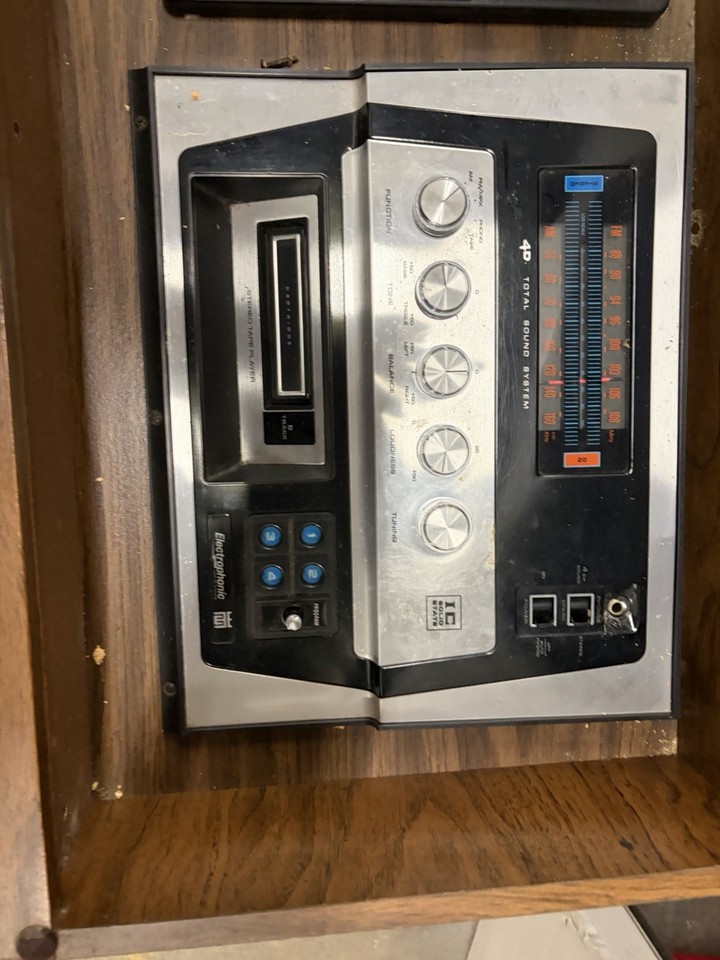Vintage 70s Audio Box. A Trac Record Player AM Fm | eBay