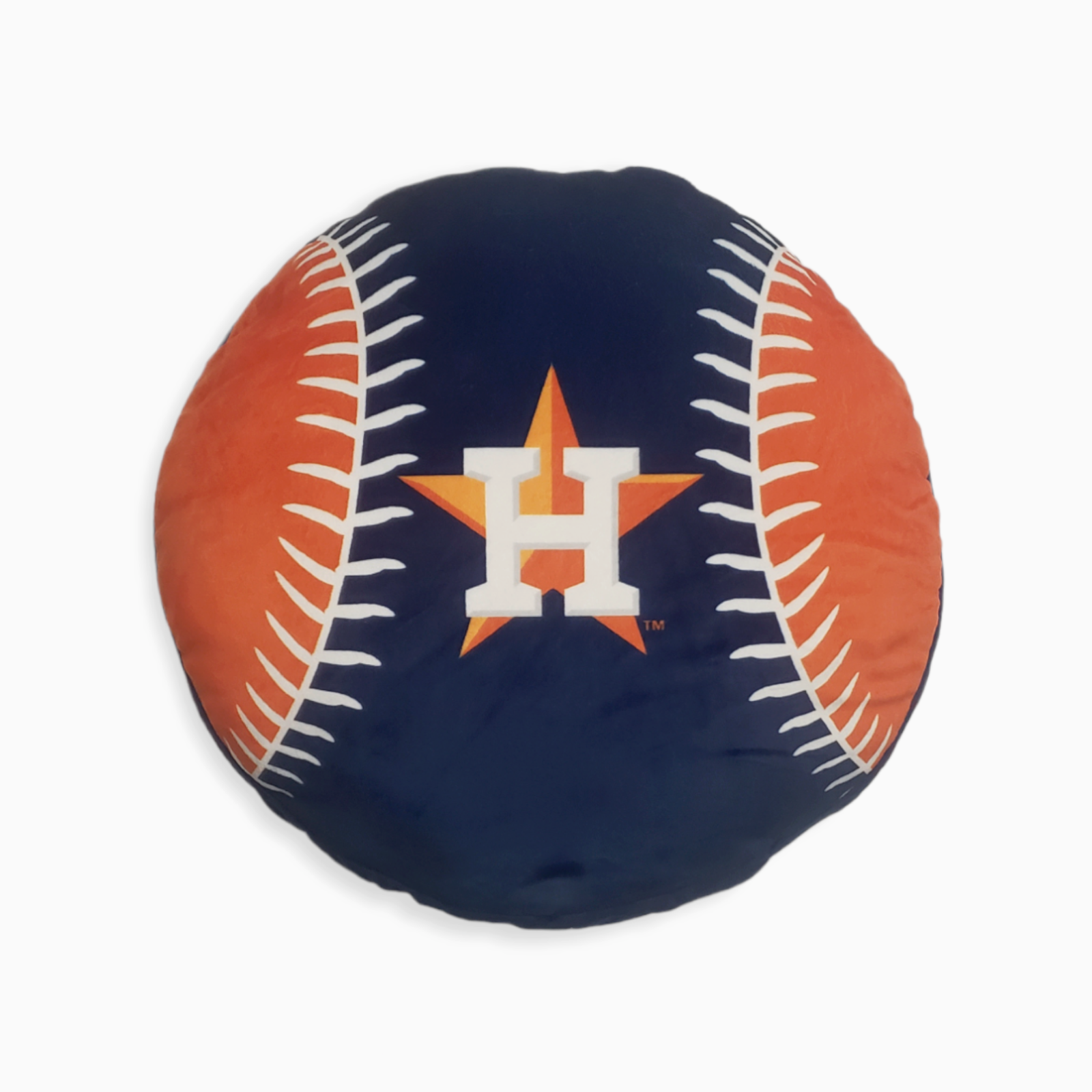 Houston Astros MLB Logo Cloud Pillows Navy / Orange Size 16" x 15" Lot ...