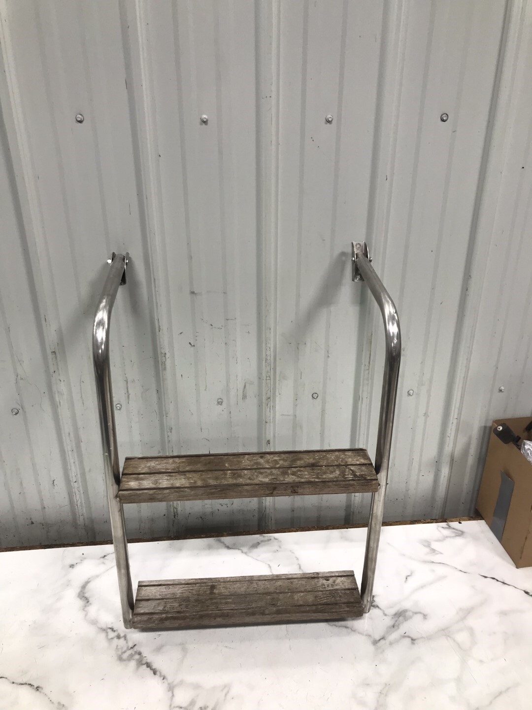 89 Bayliner Avanti 2955 Boat 2 step swim ladder | eBay