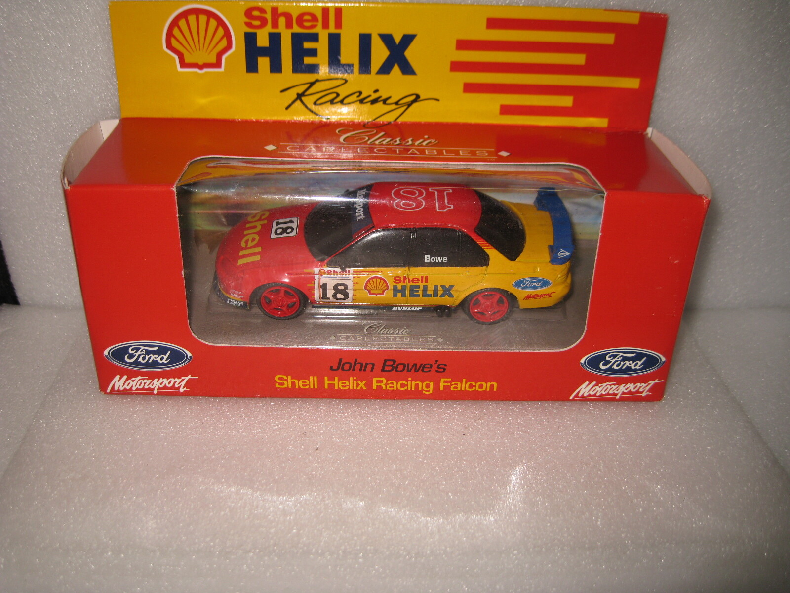 CLASSIC 1.43 JOHN BOWE DJR FORD EF FALCON #18 SHELL HELIX RELEASED 1997 ...