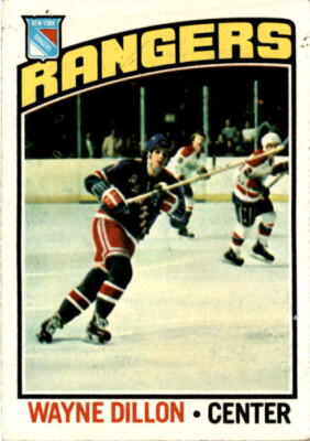 1976-77 Topps #9 Wayne Dillon New York Rangers | eBay