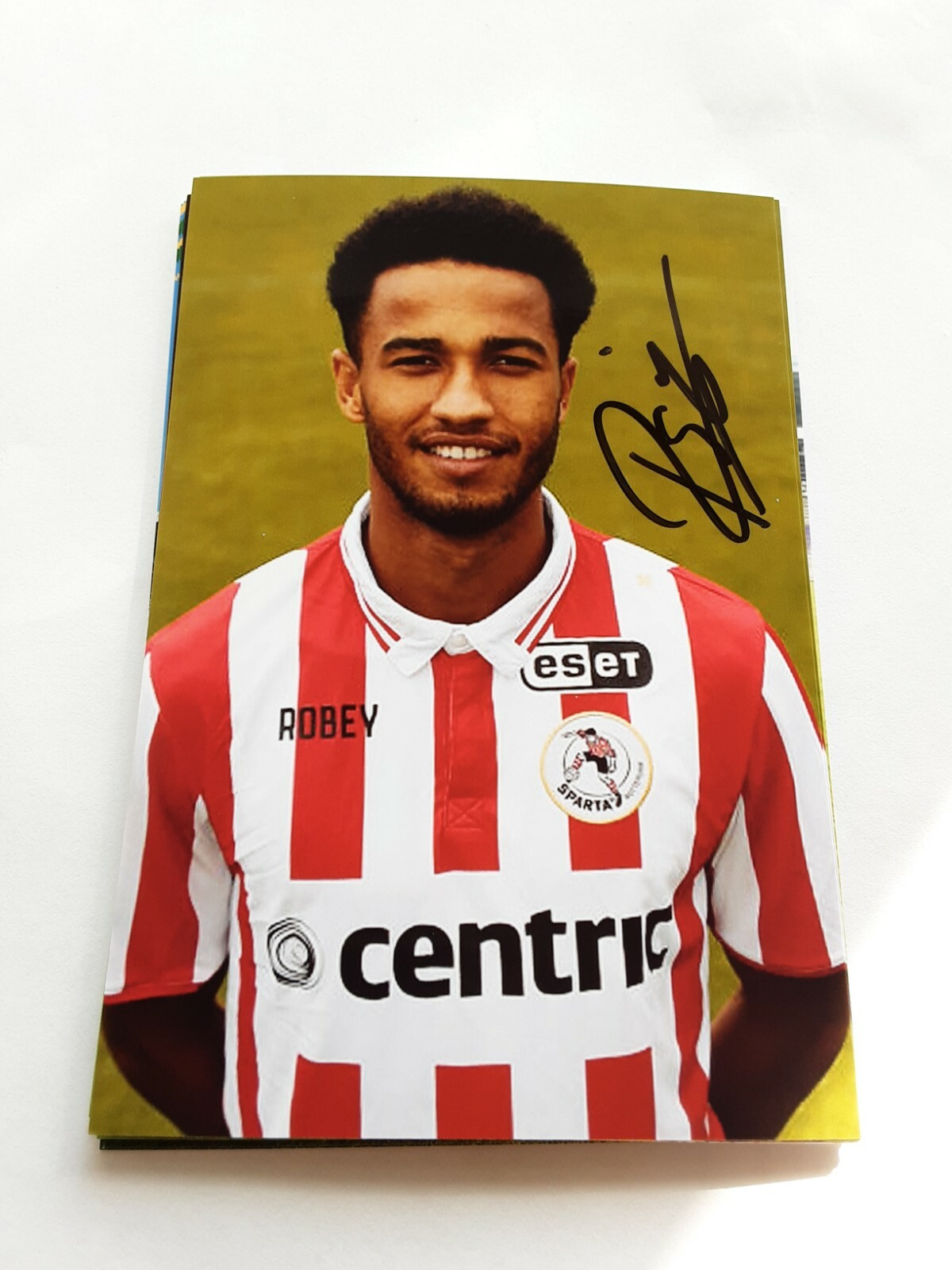 Signiertes Foto Mohamed Ryan Sanusi Sparta Rotterdam NEU | eBay