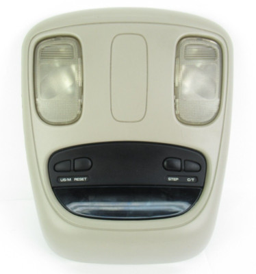 DODGE RAM 1500 2500 3500 OVERHEAD CEILING CONSOLE MAP LIGHT DISPLAY TAN ...