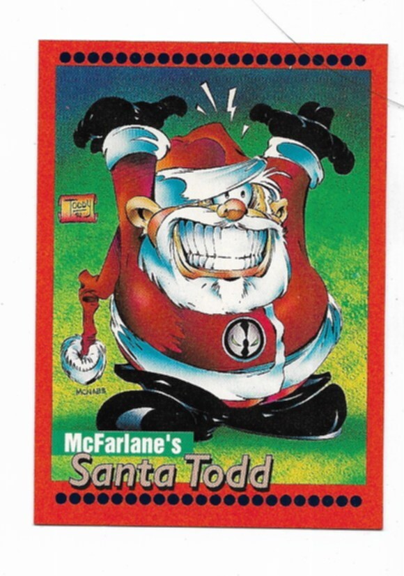 1992 Wizard Magazine Image Insert Promo Card ~McFarlane's Santa Todd | eBay