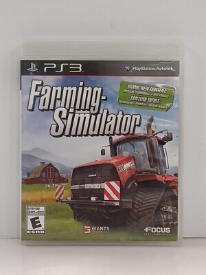 FARMING SIMULATOR for PS3 (Sony PLAYSTATION 3, 2015 No Manual TESTED ...