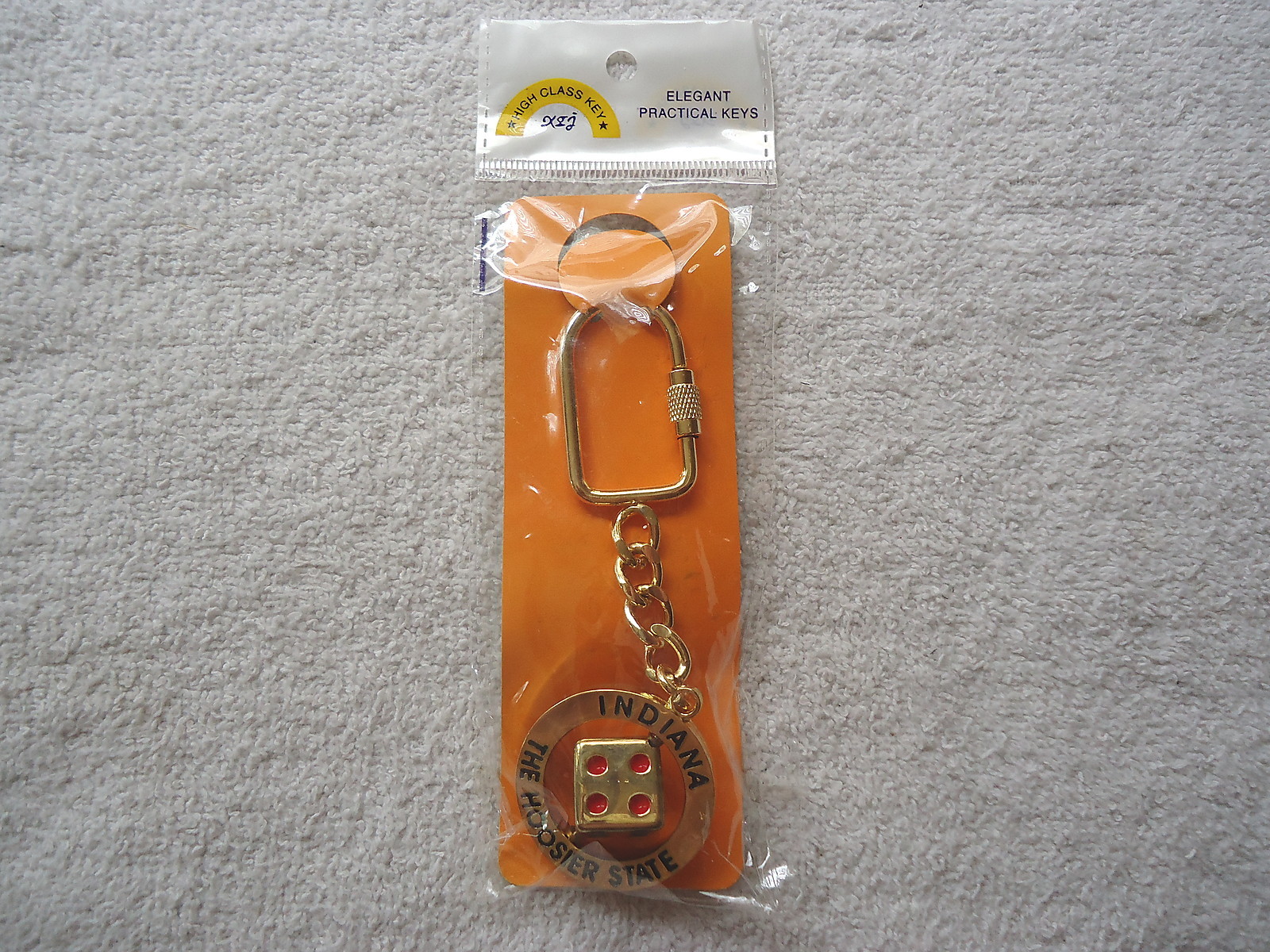 Indiana The Hoosier State Key Chain " Beautiful Collectible Key Chain ...