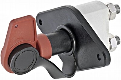 HELLA Battery Disconnect Kill Cut-Off Switch Isolator 24V 6EK002843-151 ...