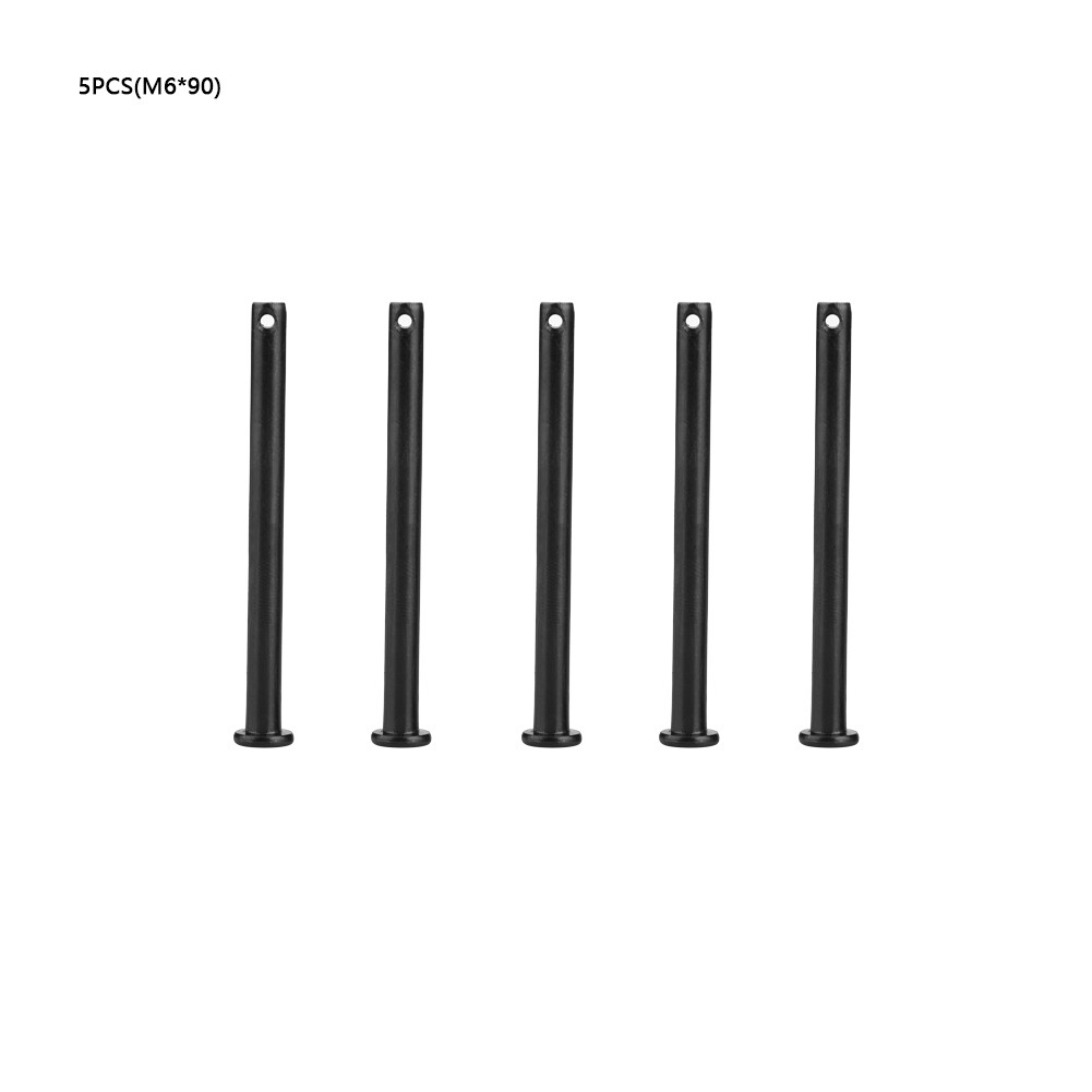 M6 Flat Head Black Locating Pins Position Pins Fasteners With Hole (M6 ...