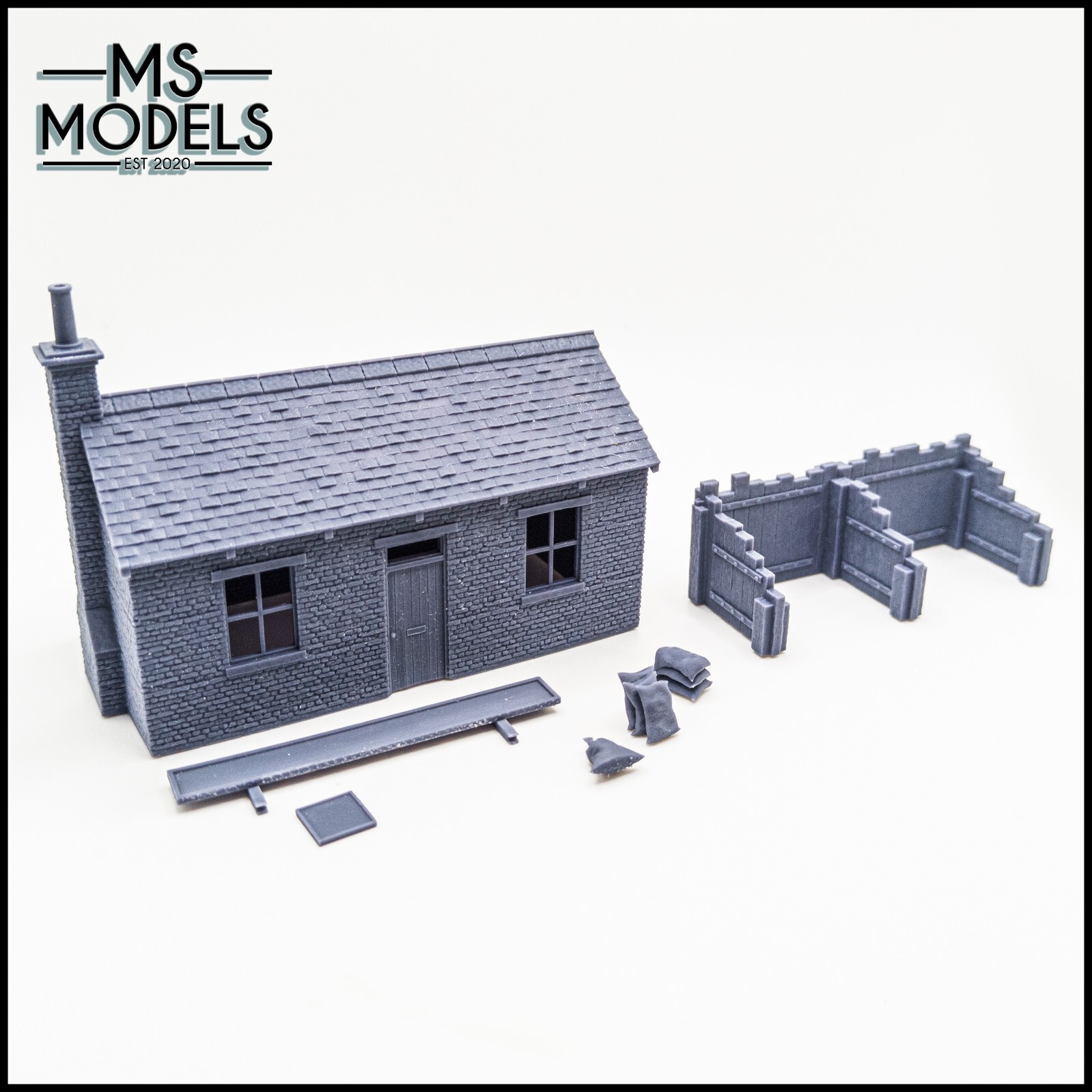Coal Merchants and Staithes building N/TT/OO/O TT120 Gauge Scale Model ...