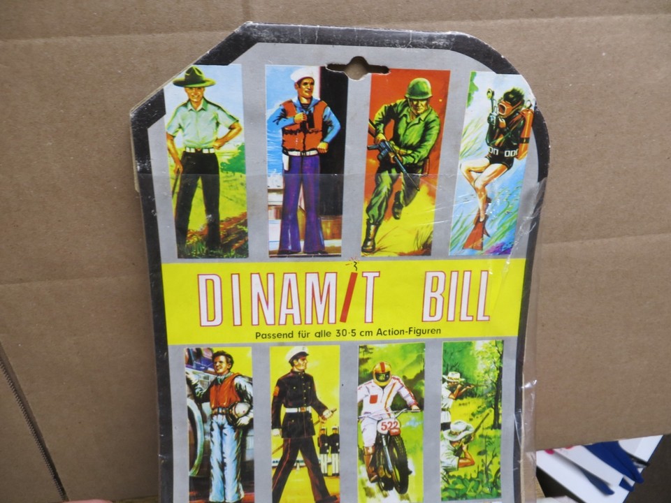 VINTAGE GI JOE 1964: LJN MR. ACTION: BUNDLE LOT OF 4 ACTION OUTFITS LOT ...