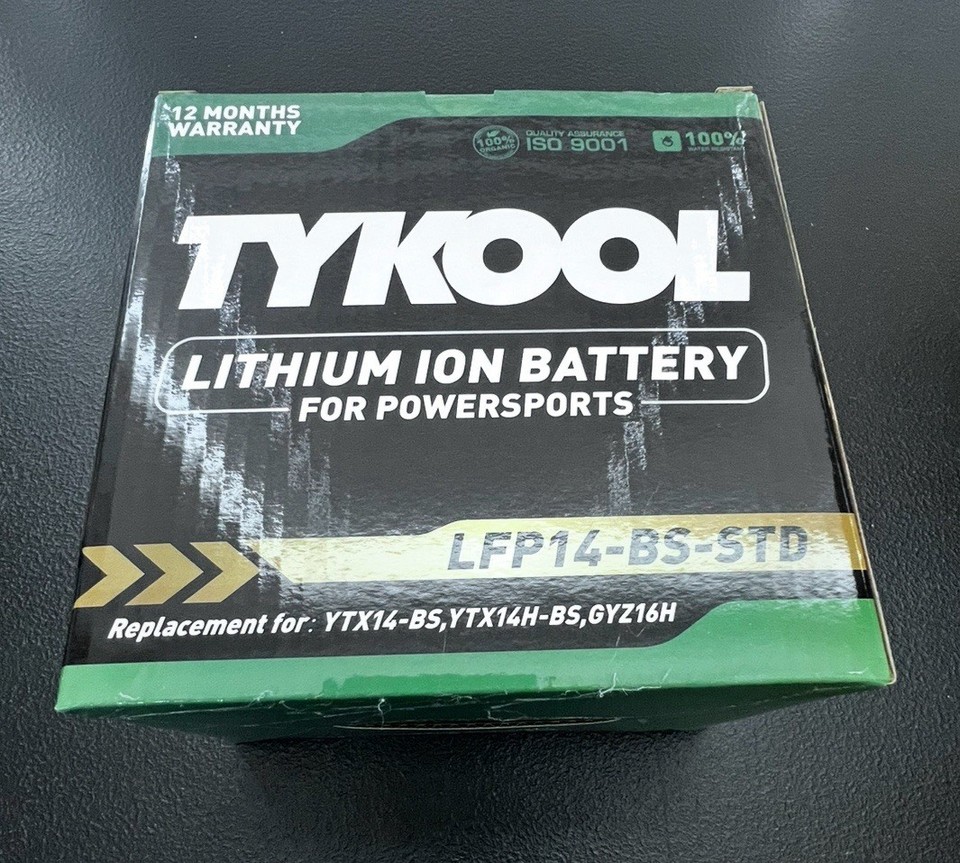 YTX14-BS-STD 400 CCA,Lithium LiFePO4 12v Motorcycle Battery,ATV Battery ...