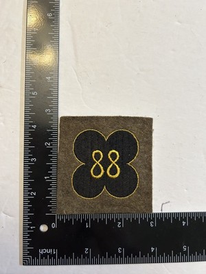 MH1432 Original US Army WW1 Shoulder Patch 88th Infantry Division IR46B ...