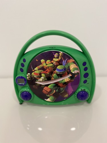TEENAGE MUTANT NINJA TURTLES TMNT Portable CD Player Battery Operated ...