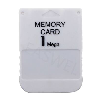 White 1 MB 1MB Memory Card Stick For Playstation 1 One PS1 PSX | eBay