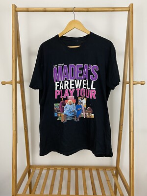 Madea's Farewell Play Tour Double Sided Rap T-Shirt Size XL | eBay