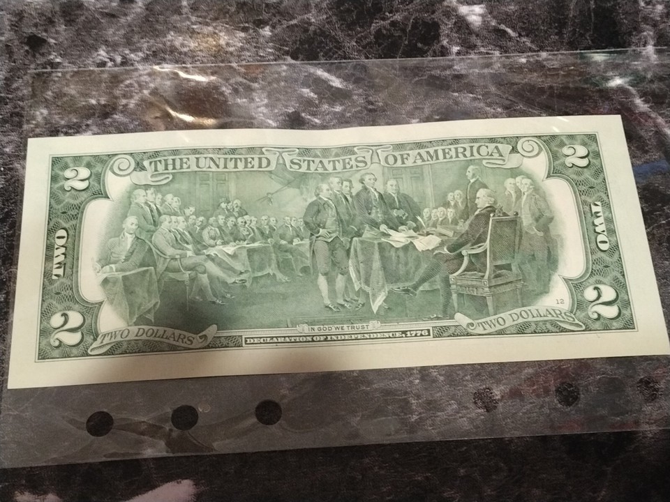 Donald Trump $2 Dollar Bill (L) Mint real | eBay