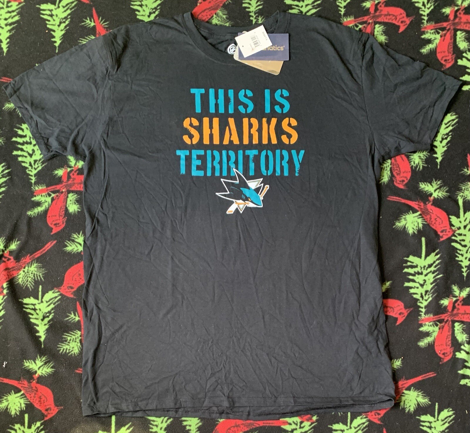 Rare Fanatics San Jose Sharks This Is Sharks Territory NHL Promo Shirt ...