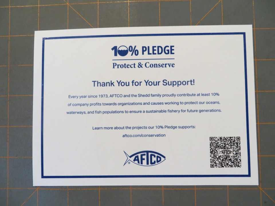 6 Assorted AFTCO Fishing Sticker Set - 7 x 5 inch | eBay