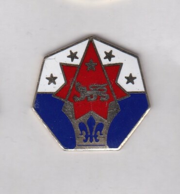 US Army 7th CORPS Command crest DUI badge P-23 c/b clutchback | eBay