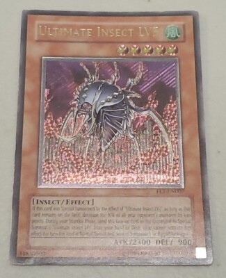 Yugioh Ultimate Insect LV5 FET-EN007 Ultimate Rare LP | eBay