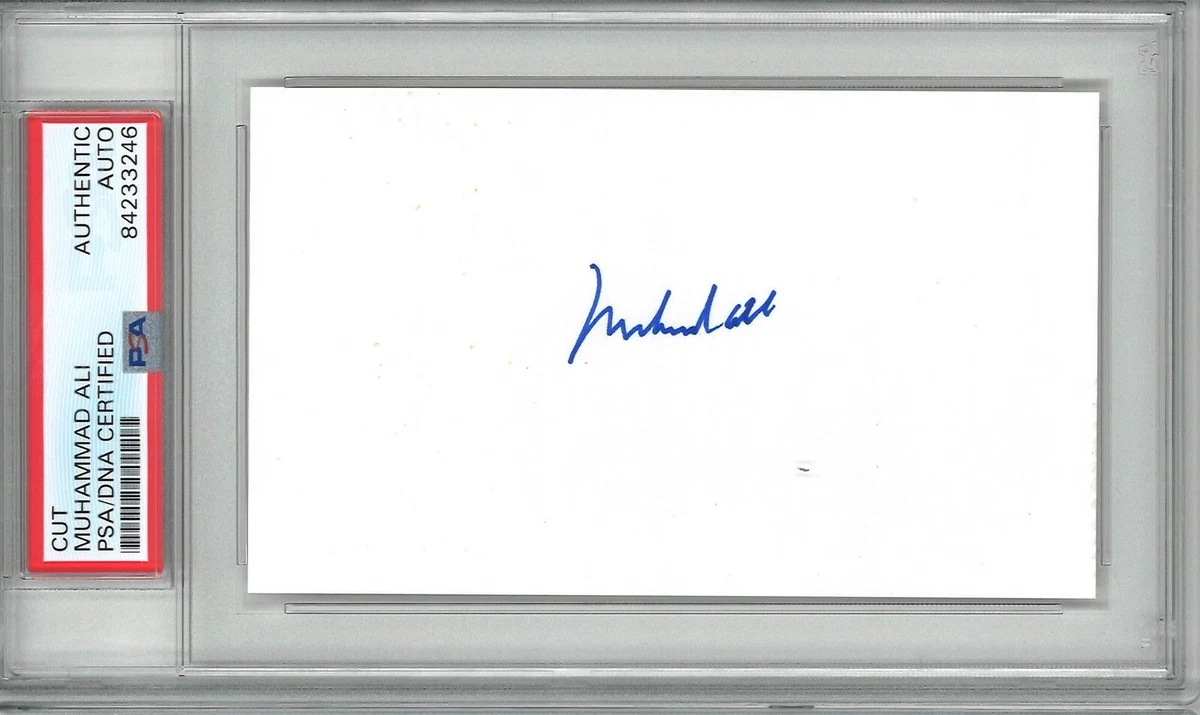 Muhammad Ali Signature