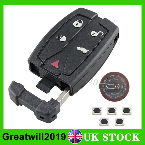 5 Button Remote Key Fob Case For Land Rover Freelander 2 + VL2330 ...