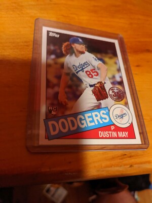 2020 TOPPS BASEBALL - DUSTIN MAY - 1985 35th ANNIVERSARY - #57 ...