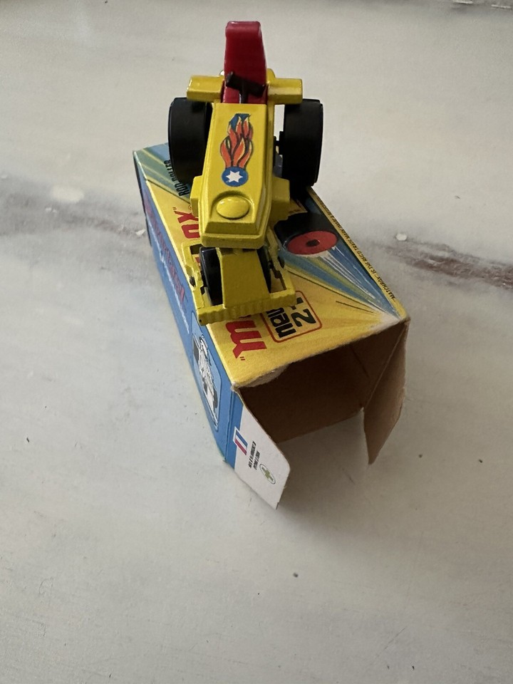VINTAGE MATCHBOX #21 ROD ROLLER LESNEY ENGLAND SUPERFAST RED WHEELS | eBay