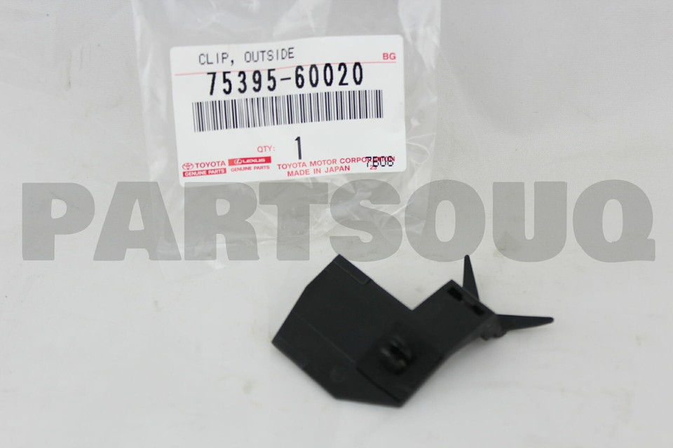7539560020 Genuine Toyota CLIP, OUTSIDE MOULDING, NO.1 75395-60020 | eBay