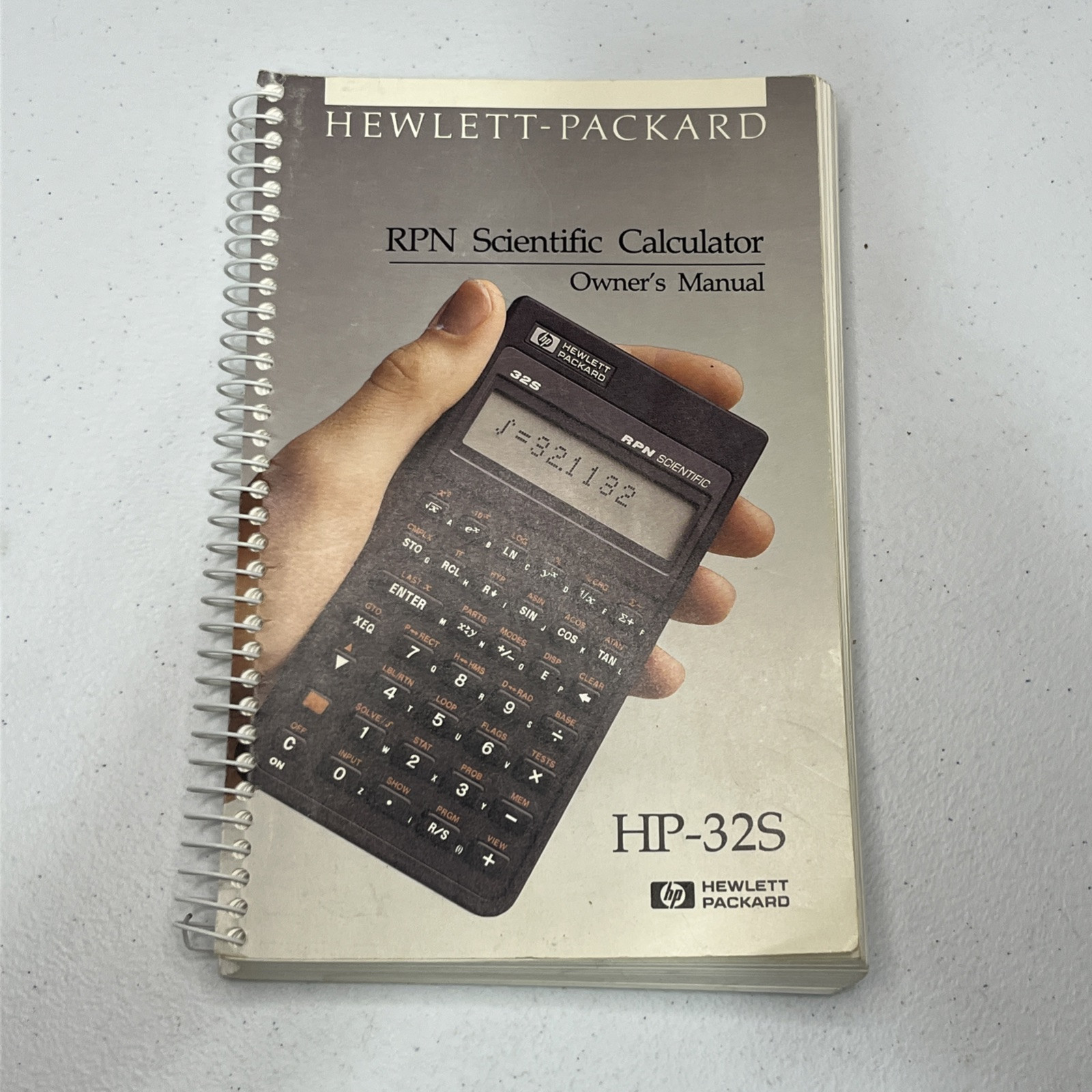 Vintage 1988 Hewlett-Packard HP-32S RPN Scientific Calculator Owner's ...