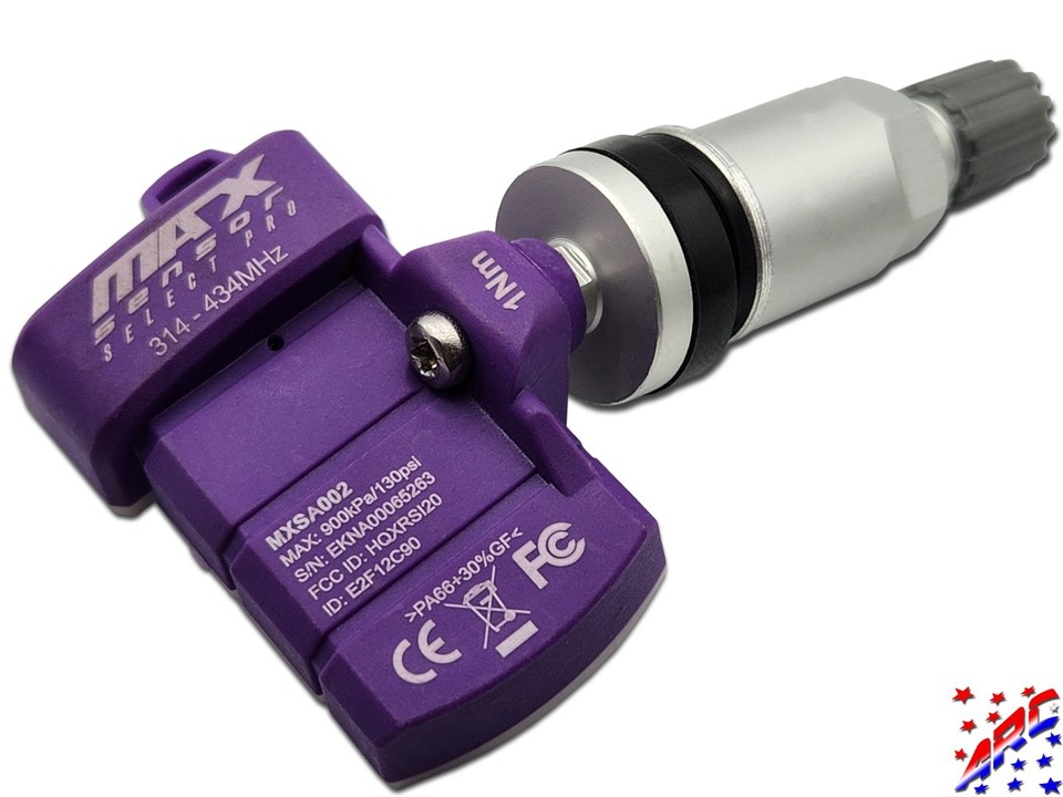 MAX Sensor Select Pro Dual Frequency TPMS Tire Pressure Sensor MXSA002 ...