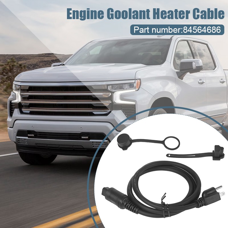 Engine Coolant Block Heater Cable For Chevrolet Silverado 2019-2024 ...
