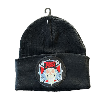 SLAYER Beanie Metal Band Hat Winter Skull Cap Rock Gift | eBay