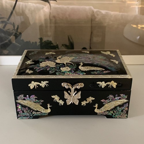 Korean Traditional Mother of Pearl Jewelry Box 3Types Najeon Chilgi ...