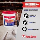 Red Devil 0541 ONETIME Lightweight Spackling 1 Gallon White 2 Pack | eBay
