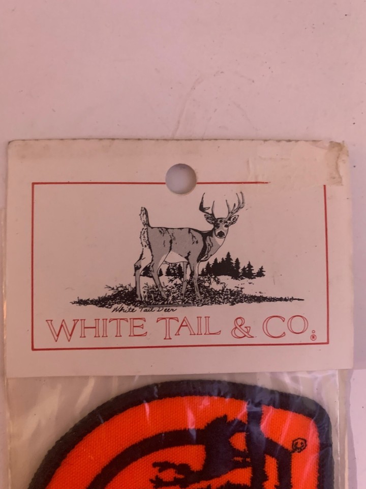 Hunters Iron-On Patch By White Tail & Co. - Deer & Hunter Design - 3x3 ...