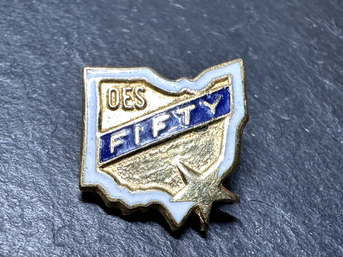 OHIO ORDER OF THE EASTERN STAR OES 50 PIN MEDAL D499 | eBay