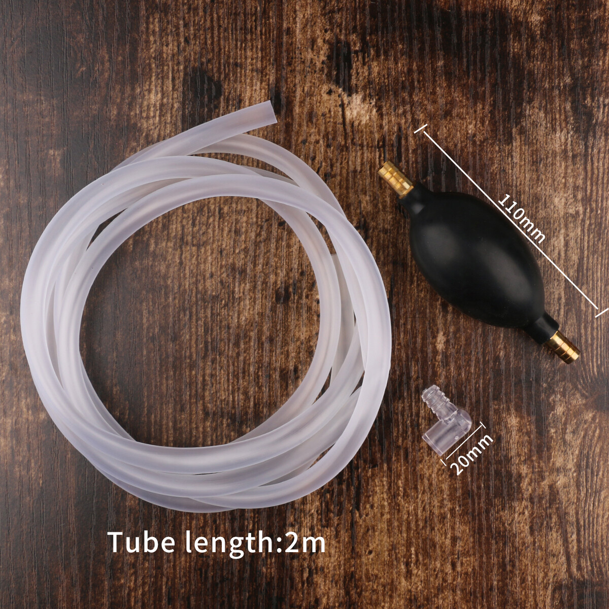 Siphon Barrel Pump Manual Hand Hose Fuels Petrol Syphon Transfer Oil ...