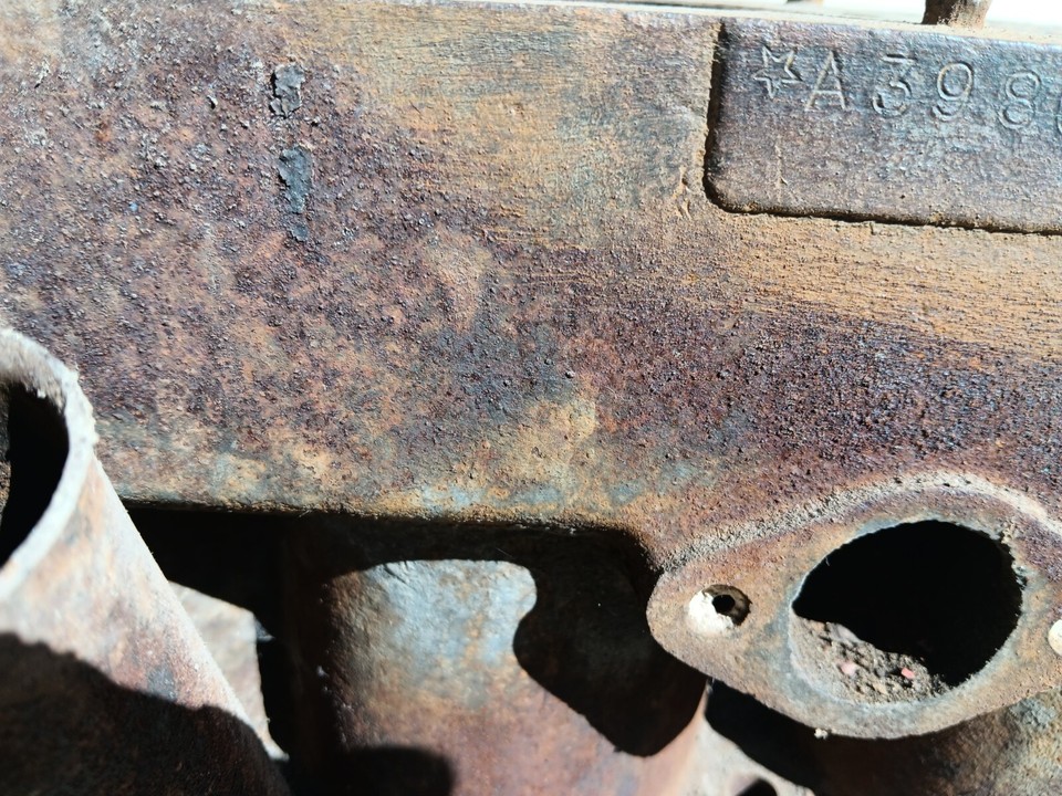 Ford Model "A" Engine Block Number A3980908 | eBay