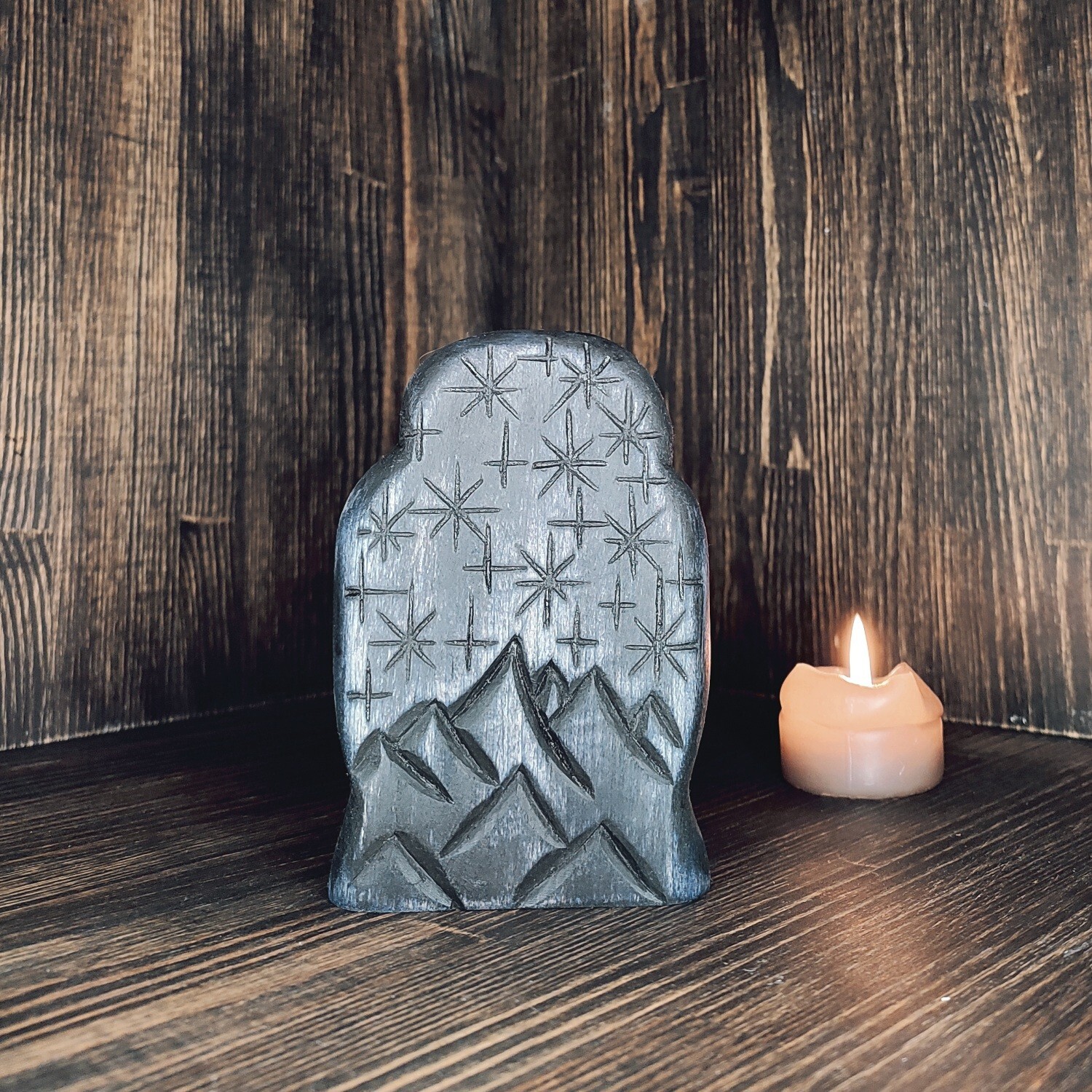 Cailleach statue Winter goddess Crone Wheel of the year Wiccan altar ...