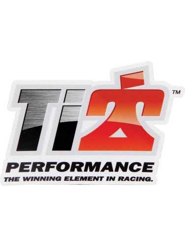 Ti22 Performance Logo Sticker - Ti22 Logo - 4 x 8 in - Each (TIP0050 ...