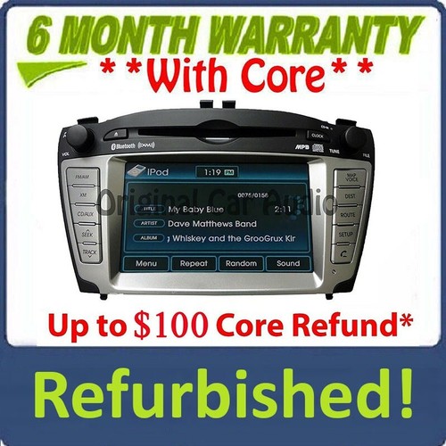 2010-2013 Refurbished Hyundai Tucson radio navigation stereo MP3 CD ...