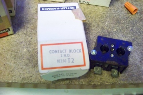 Eaton - Cutler Hammer 10250T2 Contact Block | eBay