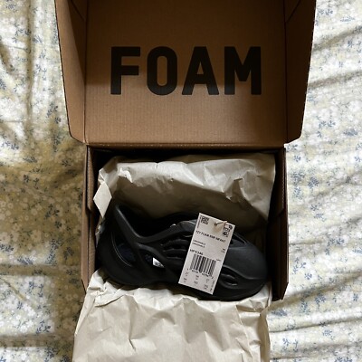 NIB Adidas Yeezy Foam Runner INFANT (9K) - Onyx (HP5346) | eBay