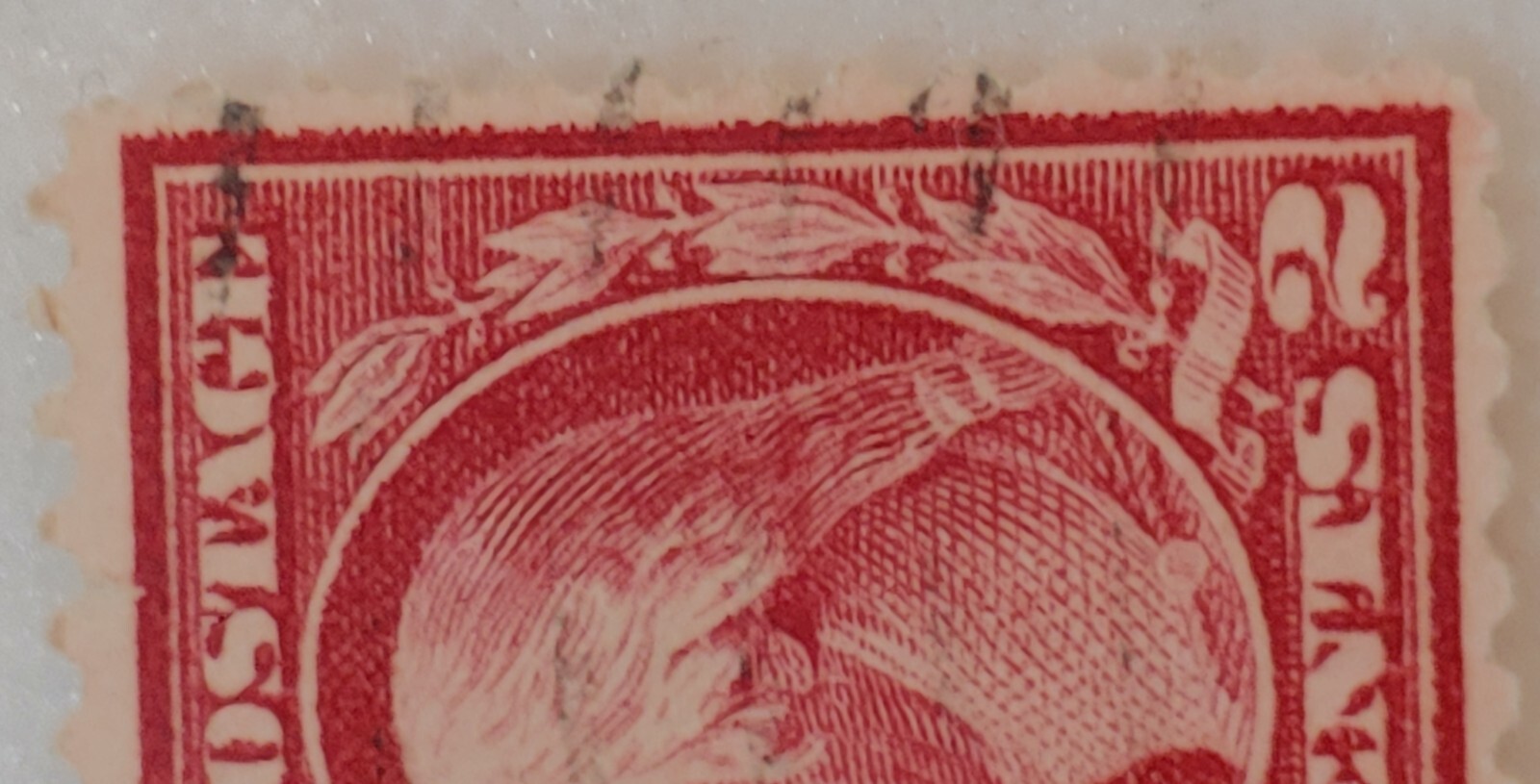 very rare george washington two cent red stamp ! 1920’s Comes in ...