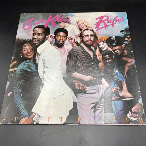 CHAKA KHAN RUFUS RECORD VINYL LP STREET PLAYER AA-1059 ABC RECORDS ...