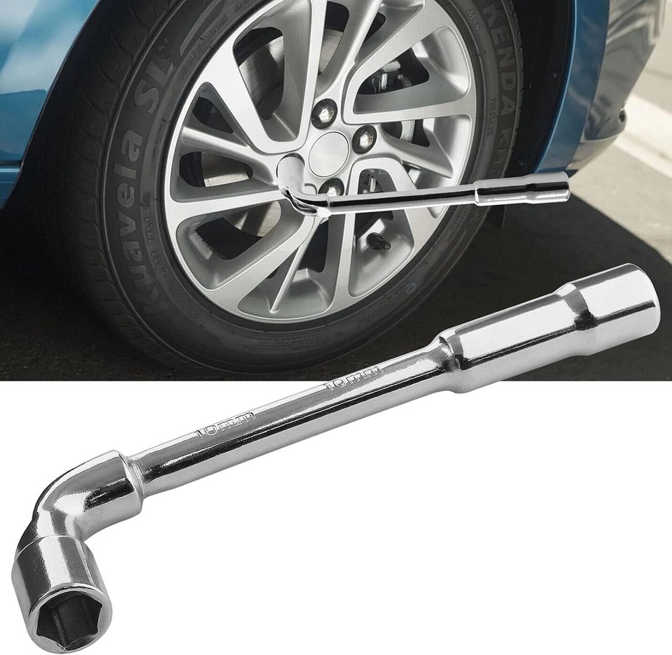 10mm L-Shaped Hex Wrench Double-Head Angled Socket Tool Chrome Vanadium ...